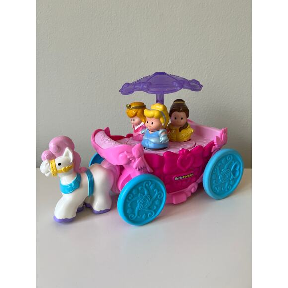 Fisher-Price | Toys | Fisherprice Disney Princess Carousel Carriage ...